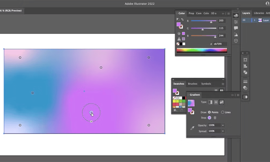 How to use Gradient in Illustrator from A to Z